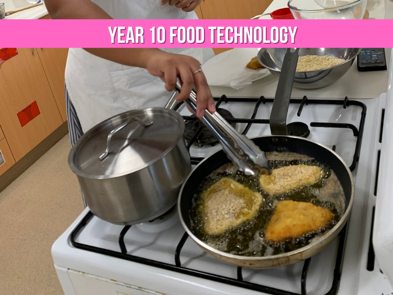 Year 10 Food Technology | St John Paul II Schofields